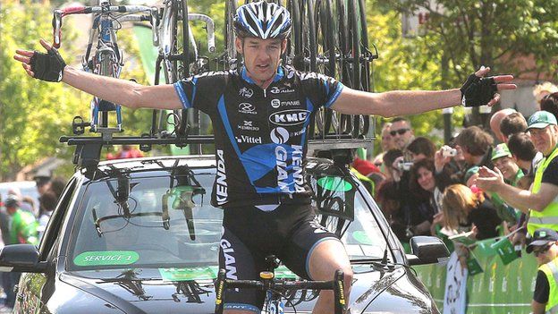 Irish cycling: McCann best of Irish in road race - BBC Sport