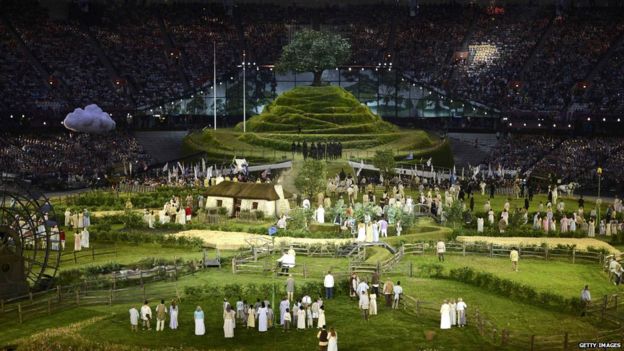Amazing pictures of the London 2012 opening ceremony - BBC Newsround