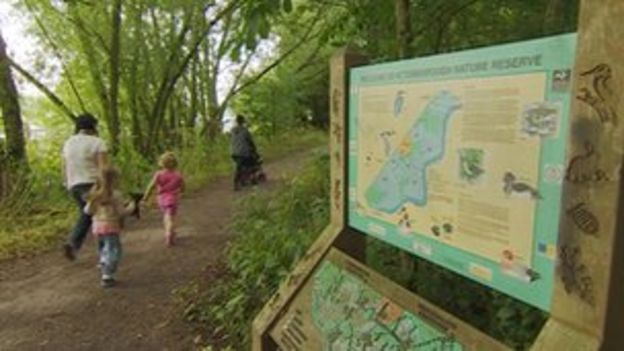 Project to improve River Trent path - BBC News