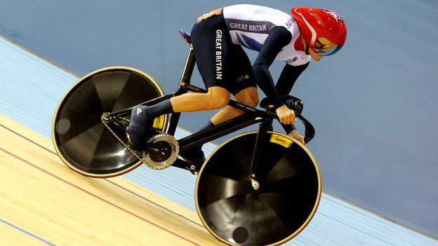 Victoria Pendleton's medal-winning bike is museum centrepiece - BBC News