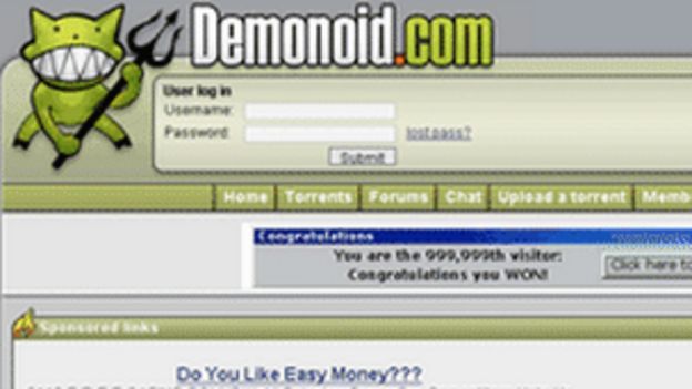 Large Ukraine-based BitTorrent site Demonoid shut down - BBC News