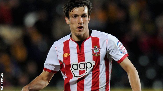 Southampton midfielder Jack Cork out for up to six weeks - BBC Sport