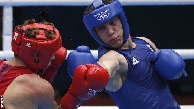 Welsh boxer Fred Evans keeping Olympic gold medal in focus - BBC Sport