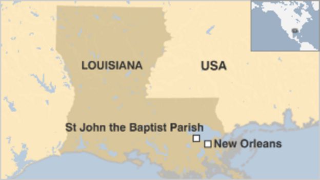 Two police shot dead and two injured in Louisiana - BBC News