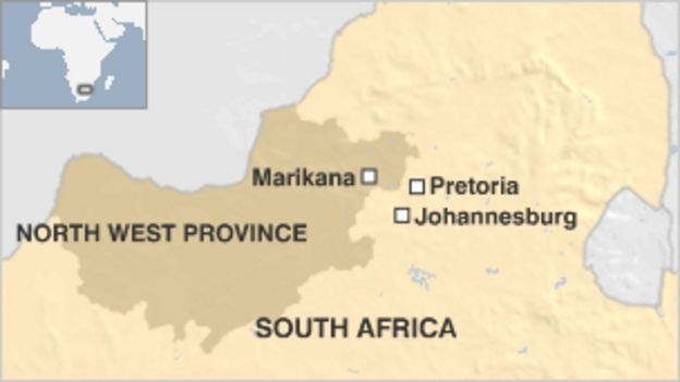 South Africa's Lonmin Marikana mine clashes killed 34 - BBC News