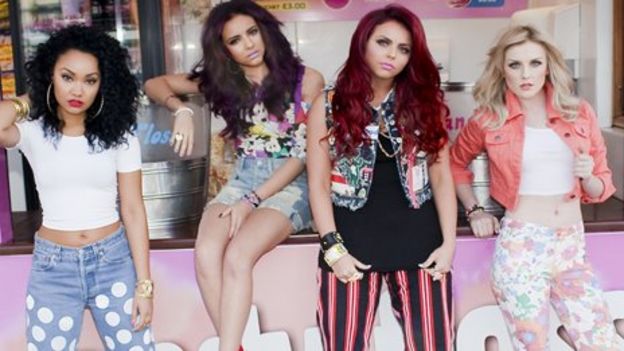 Little Mix interview: Pop music, X Factor and dog biscuits - BBC News