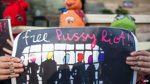 Press Aghast At Pussy Riot Verdict Bbc News