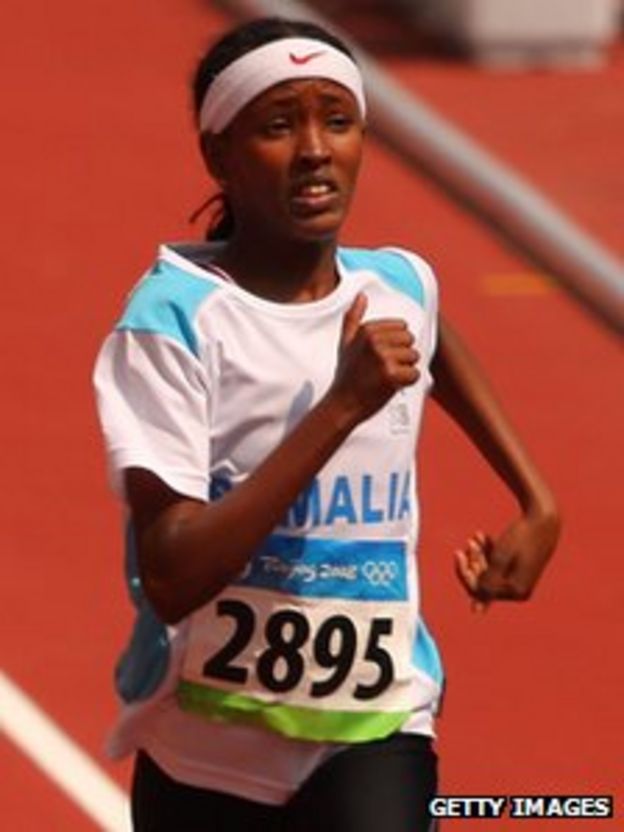 Somalia Olympic runner 'drowns trying to reach Europe' - BBC News