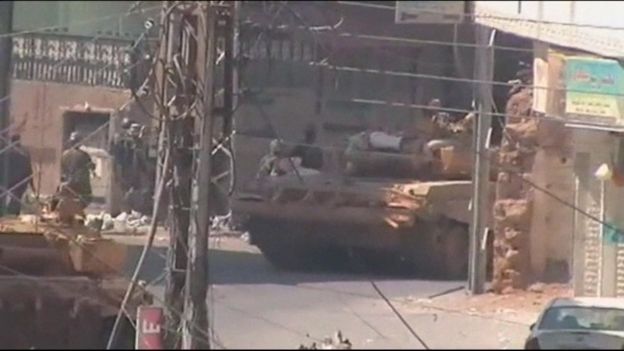 Darayya massacre: 'You can't imagine how terrified we were' - BBC News