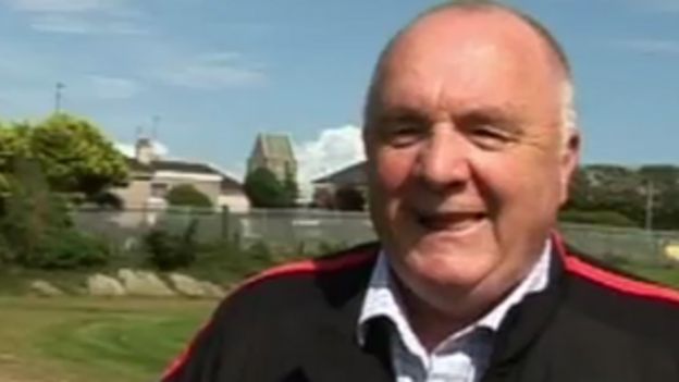 Odd-job man to FAW top job for Trefor Lloyd Hughes - BBC News