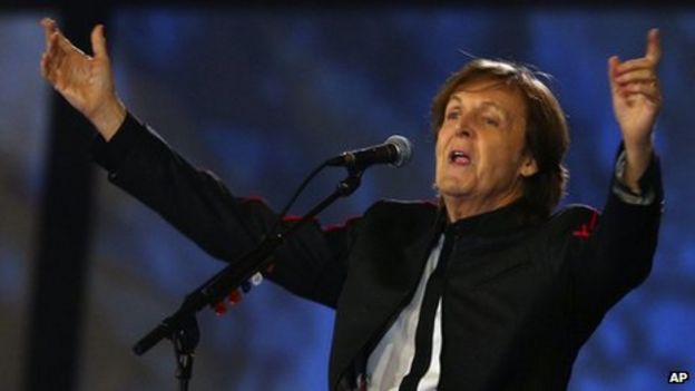Sir Paul McCartney to receive France's highest honour - BBC News