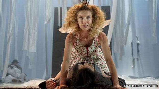 Calixto Bieito grows drama out of Shakespeare's forests - BBC News