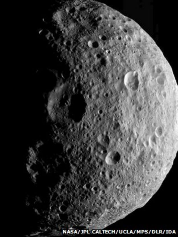 Dawn probe leaves Asteroid Vesta - BBC News