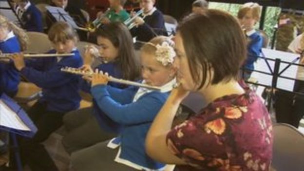In Harmony project brings orchestras into primary schools - BBC News