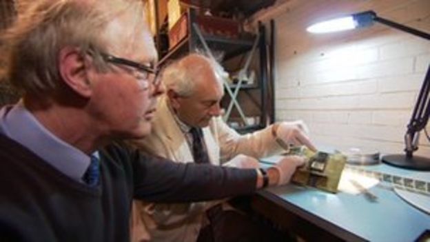 World's first colour film footage viewed for first time - BBC News