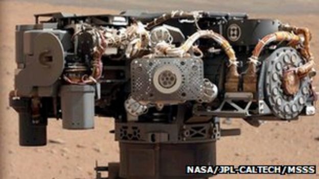 Curiosity Mars rover to 'drive, drive, drive' - BBC News