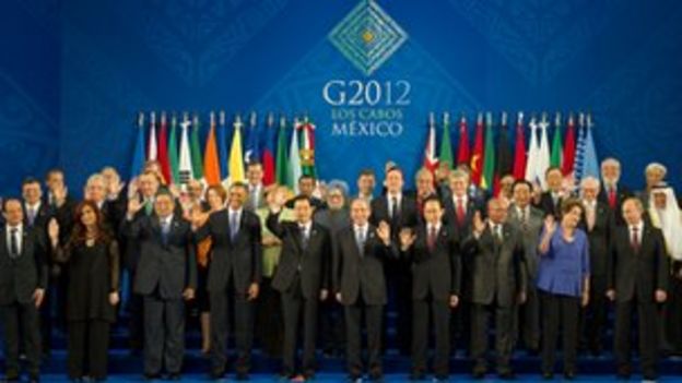 G20 economic growth slows in 2012 - BBC News