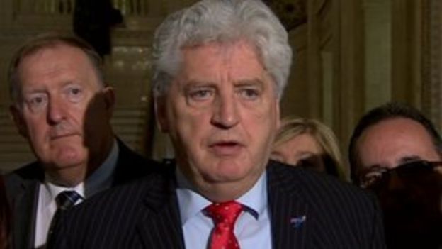 Nelson McCausland to face exclusion motion - BBC News