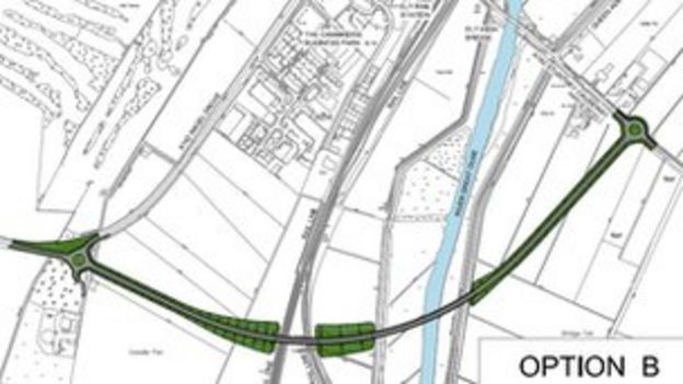 Ely bypass: Council selects 'value for money' route - BBC News