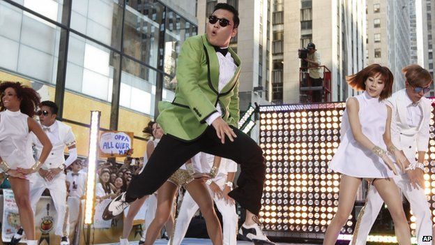 Gangnam Style kept off top by The Script and will.i.am - BBC Newsround