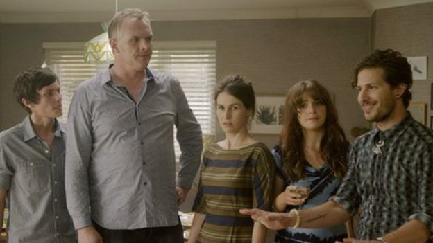 Helen Baxendale joins funny men for new comedy role - BBC News