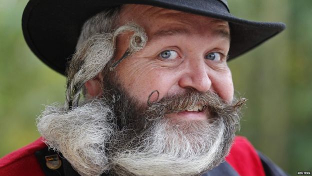Pictures: European Beard and Moustache Championships - BBC Newsround