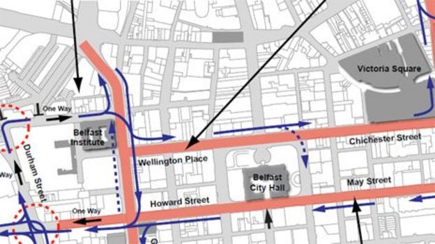 Belfast bus lanes 'need time to settle in' says Danny Kennedy - BBC News