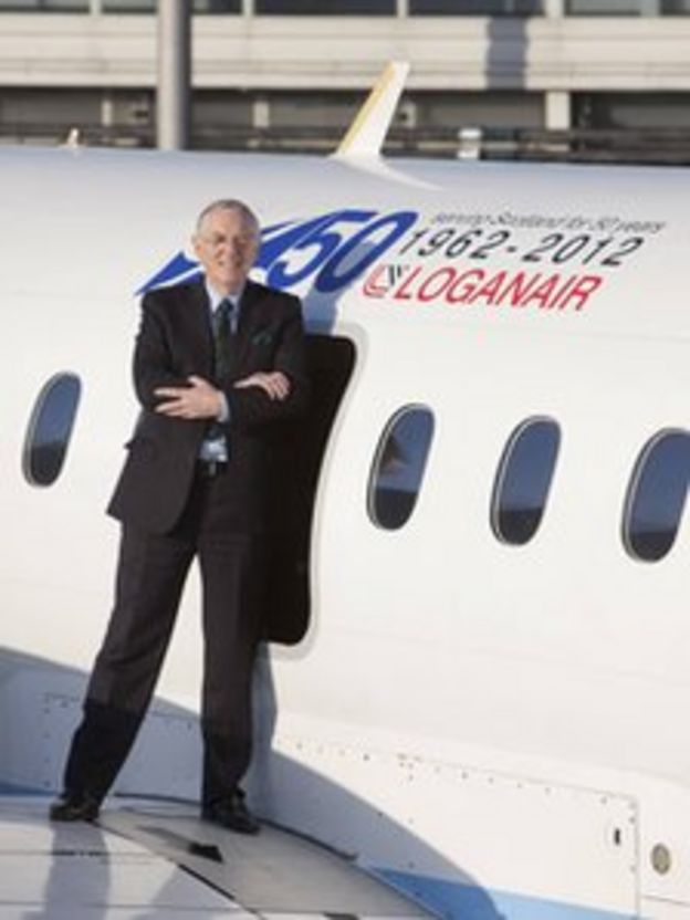 Loganair chairman Scott Grier leaves his post - BBC News