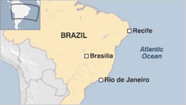 The beautiful Brazilian beaches plagued by shark attacks - BBC News