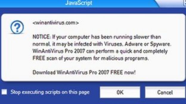 'Scareware' trickster fined $163m by US authorities - BBC News