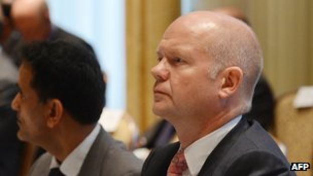 Hague gives cybercrime warning - BBC News