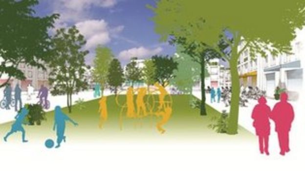 Sprowston and Old Catton house development plans on show - BBC News