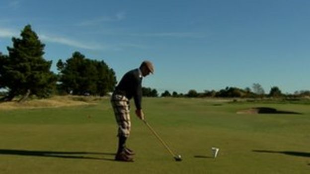 Angus welcomes golf's World Hickory Open Championship - BBC News