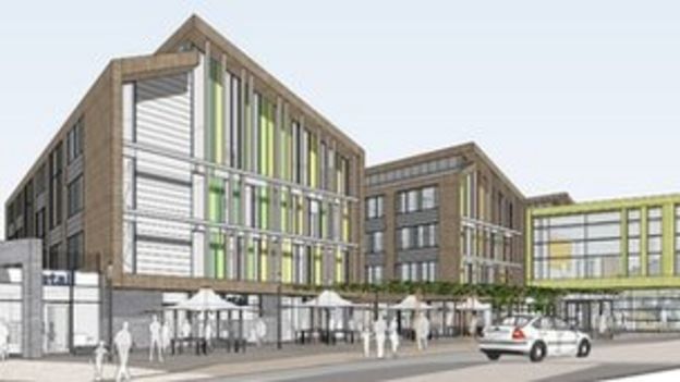 Keynsham town centre £33m development plans approved - BBC News