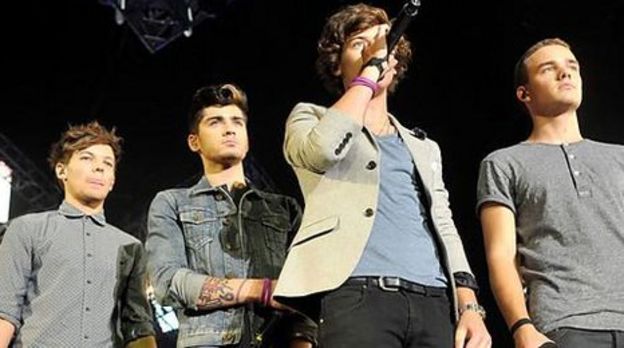 One Direction named Global Recording Artists of 2013 - BBC News