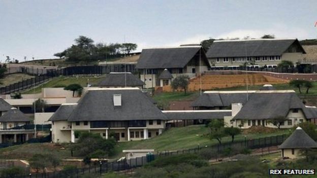 Jacob Zuma's Nkandla home: South African papers defy photo ban - BBC News
