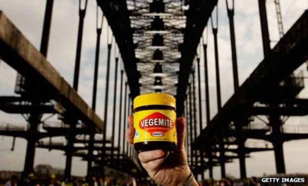 The slow spread of Vegemite - BBC News