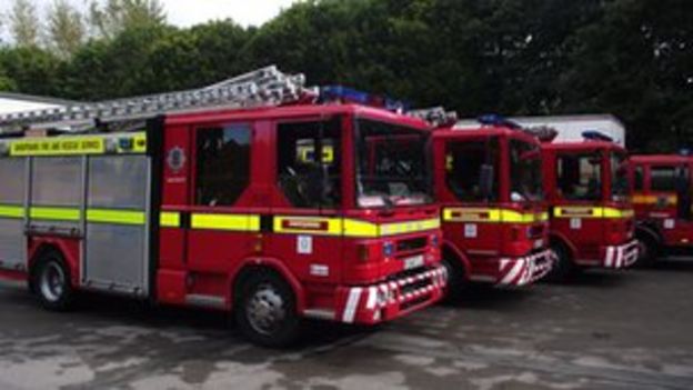 Old Shropshire fire engines head to Transylvania - BBC News