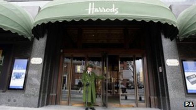 Harrods opens Thatcham distribution centre - BBC News
