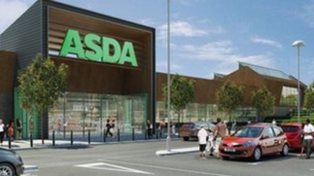 Norwich Asda store and retail park plans resubmitted - BBC News