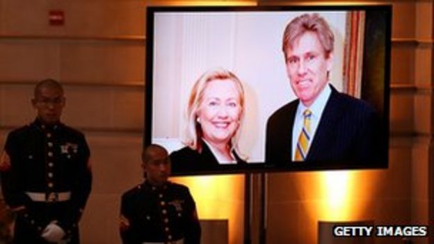 US envoy in Libya Christopher Stevens honoured at memorial - BBC News