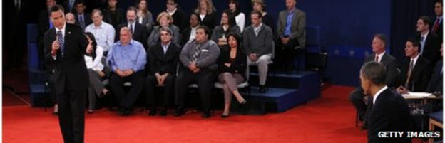 Obama v Romney: Their debating styles - BBC News