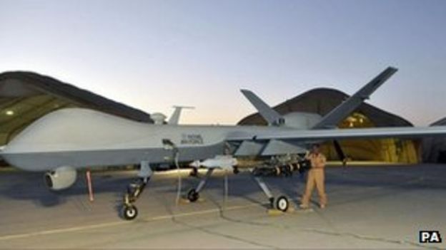 RAF Reaper drone squadron stood up at RAF Waddington - BBC News