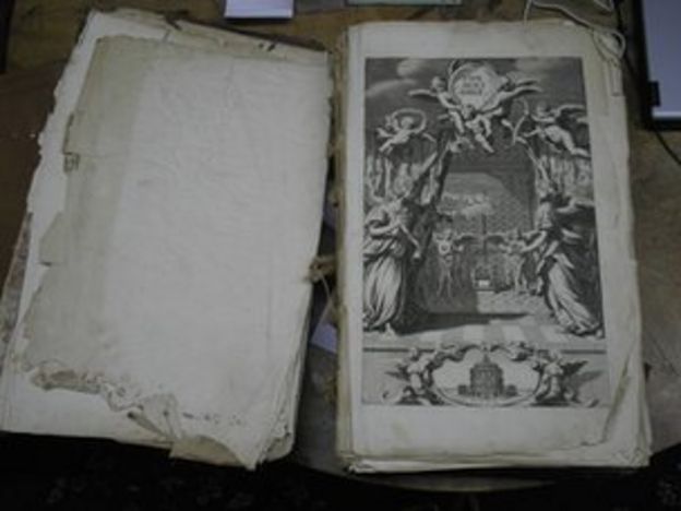 Servite Priory, County Tyrone in lottery bid to save rare books - BBC News