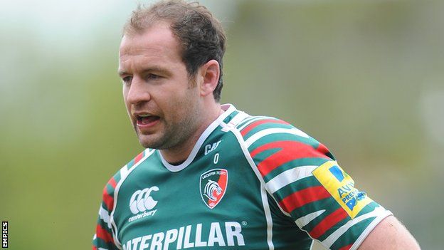 Geordan Murphy set to return for Leicester Tigers - BBC Sport
