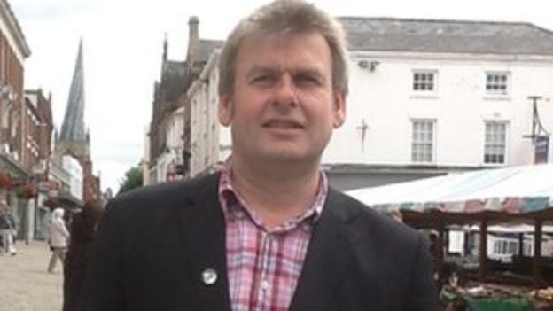 PCC candidate Rob Lane out of race after traffic jam - BBC News