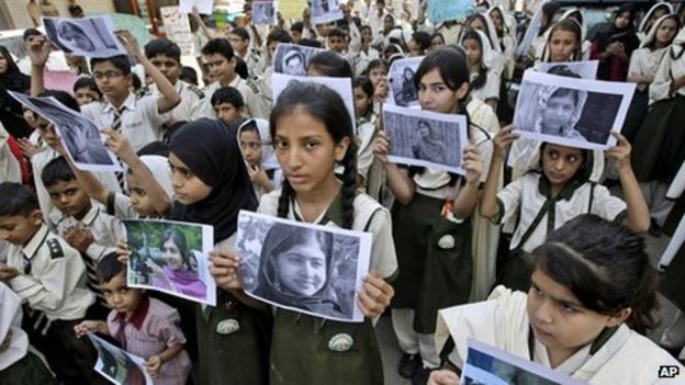 Day of action for Malala and girls' right to school - BBC News