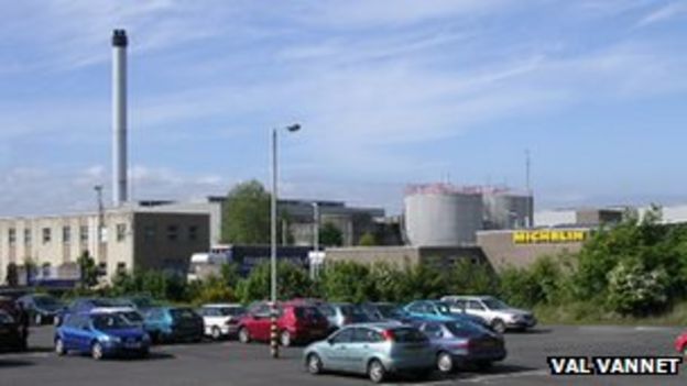 Dundee's Michelin plant celebrates 40 years of tyres - BBC News