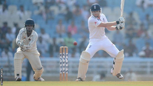 India v England: Jonny Bairstow hits ton against Mumbai A - BBC Sport