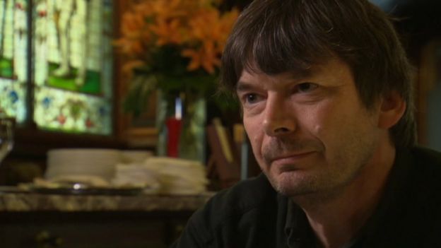 Sir Ian Rankin receives knighthood at Buckingham Palace - BBC News